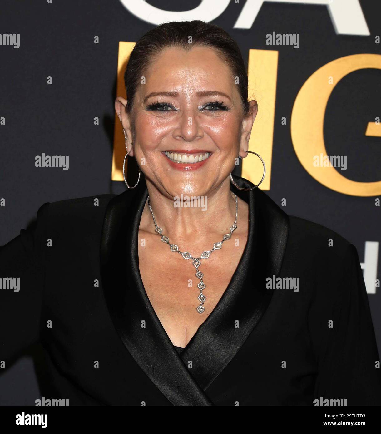 February 16, 2025, New York, New York, USA: Actor CAMRYN MANHEIM seen at the arrivals for SNL 50 ...