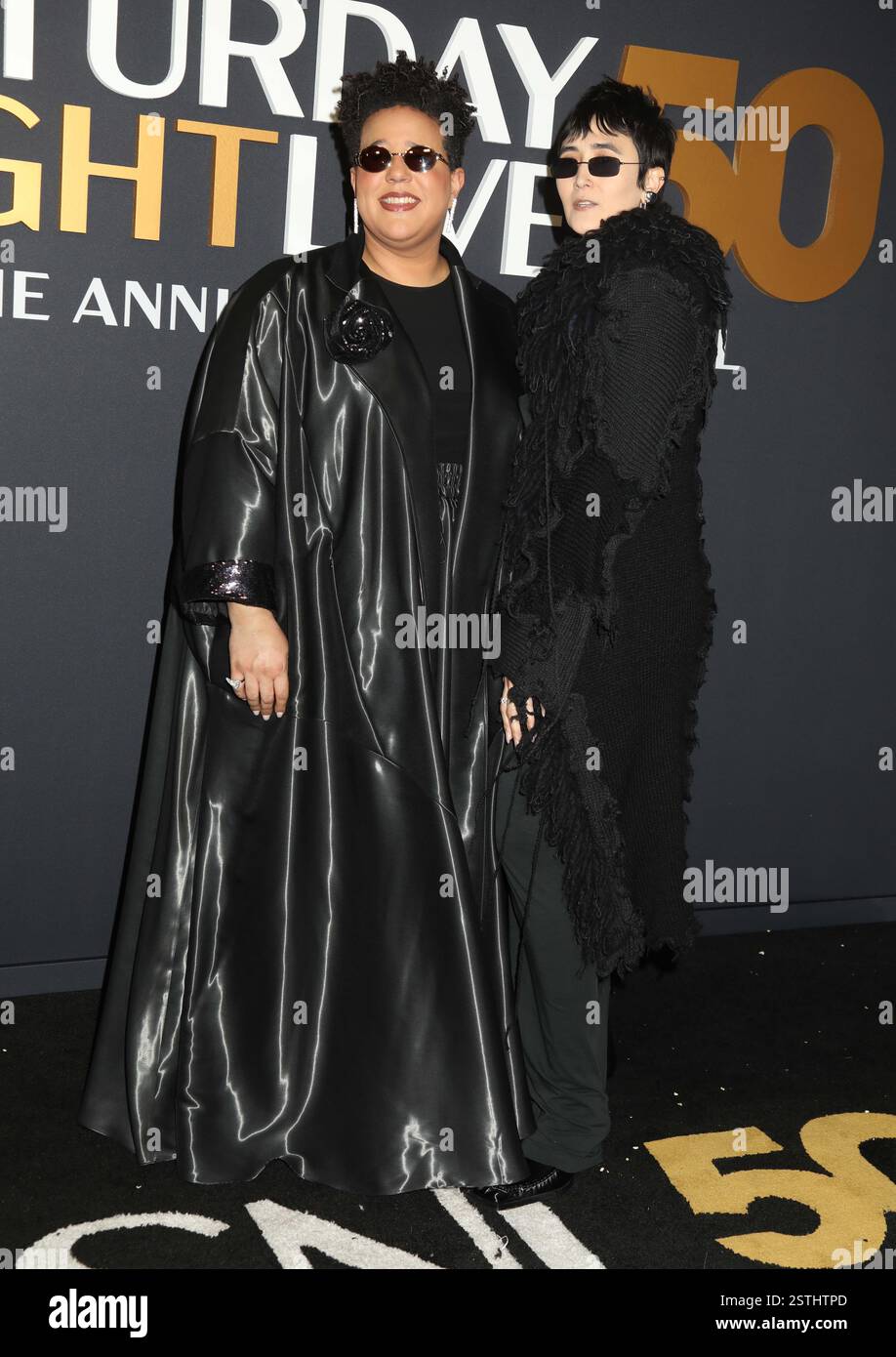 February 16, 2025, New York, New York, USA: Singer BRITTANY HOWARD and ...