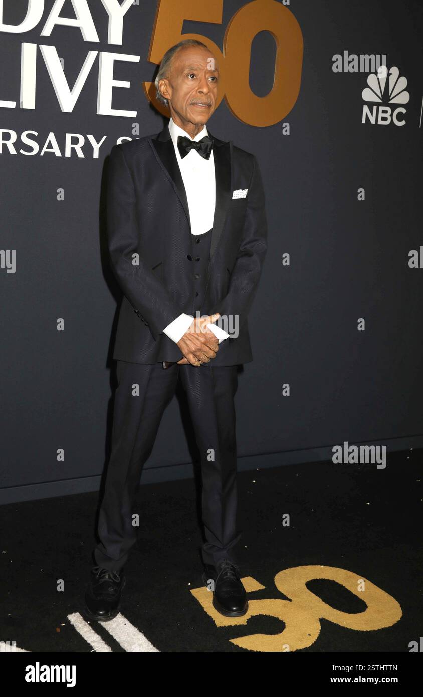 February 16, 2025, New York, New York, USA: Rev. AL SHARPTON seen at ...