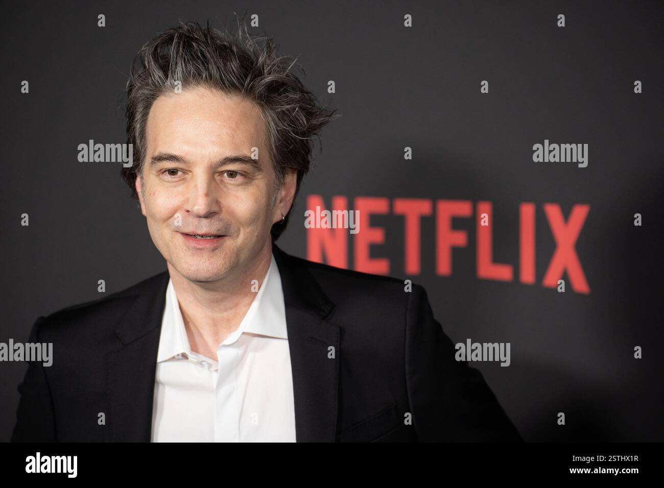 New York, United States. 18th Feb, 2025. Jeff Russo attends Netflix's ...