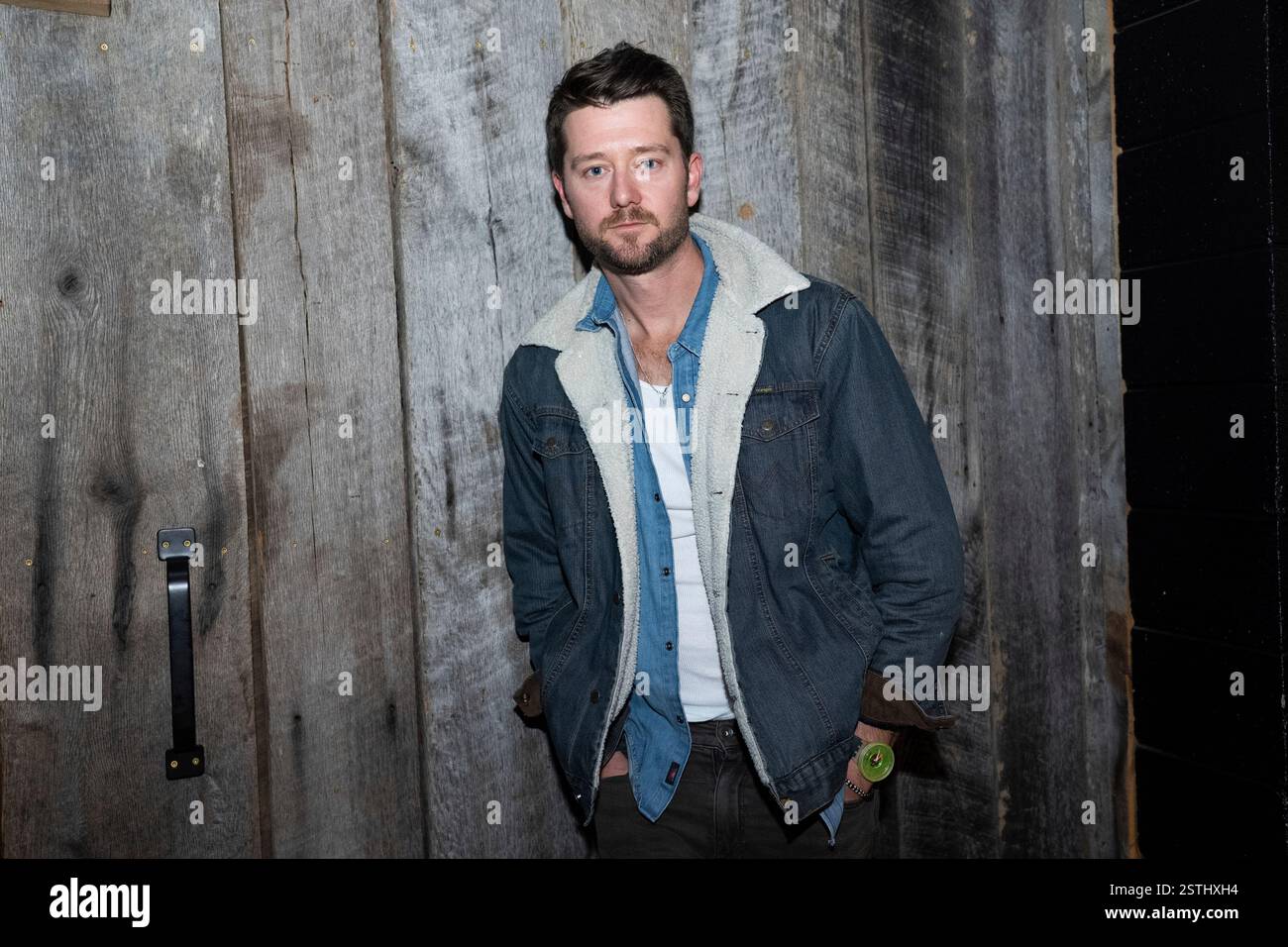 Adam Doleac poses during Country Now LIVE on Tuesday, Feb. 18, 2025, in ...