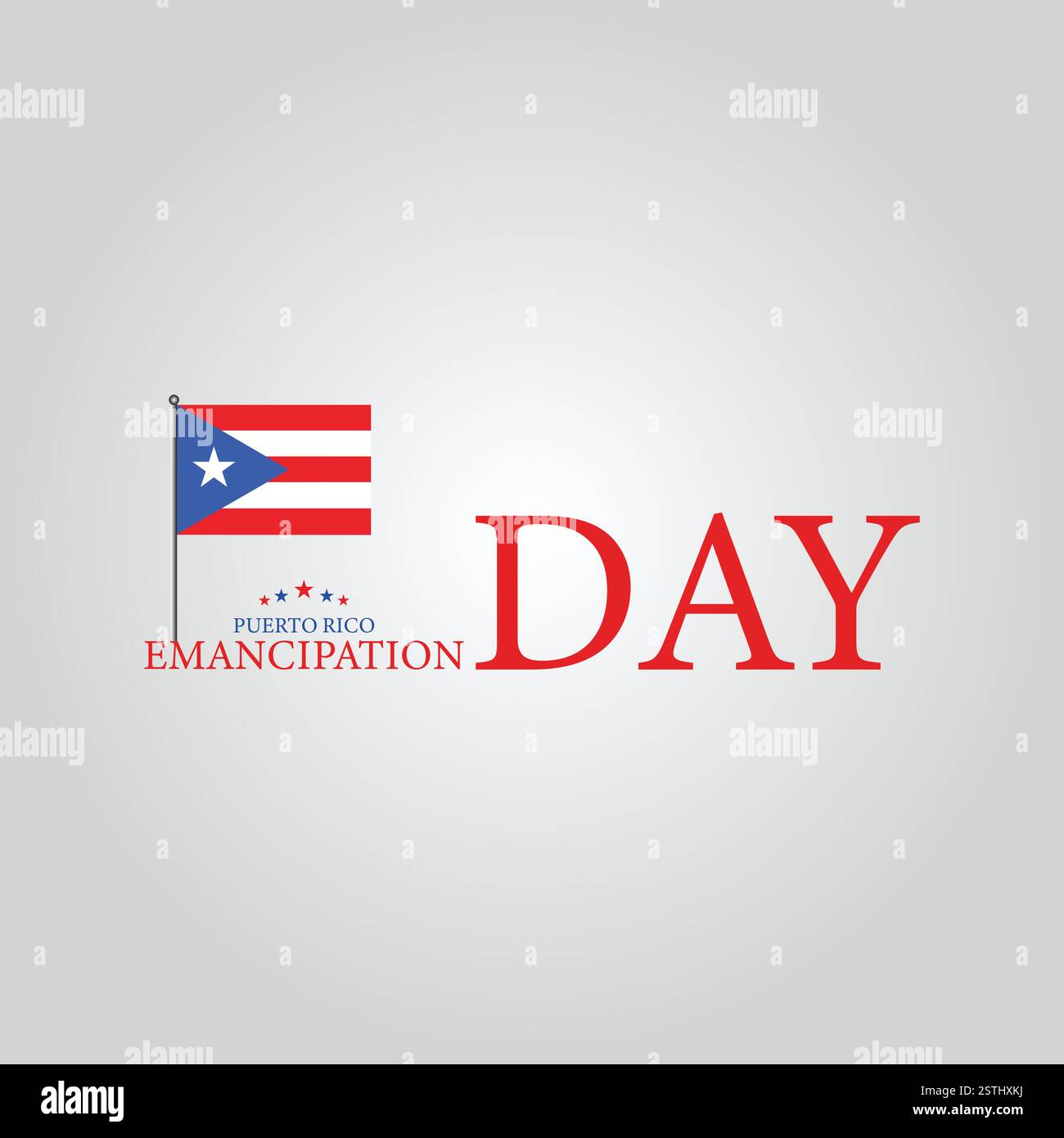 Celebrating Puerto Rico Emancipation March 22nd Commemoration Stock ...