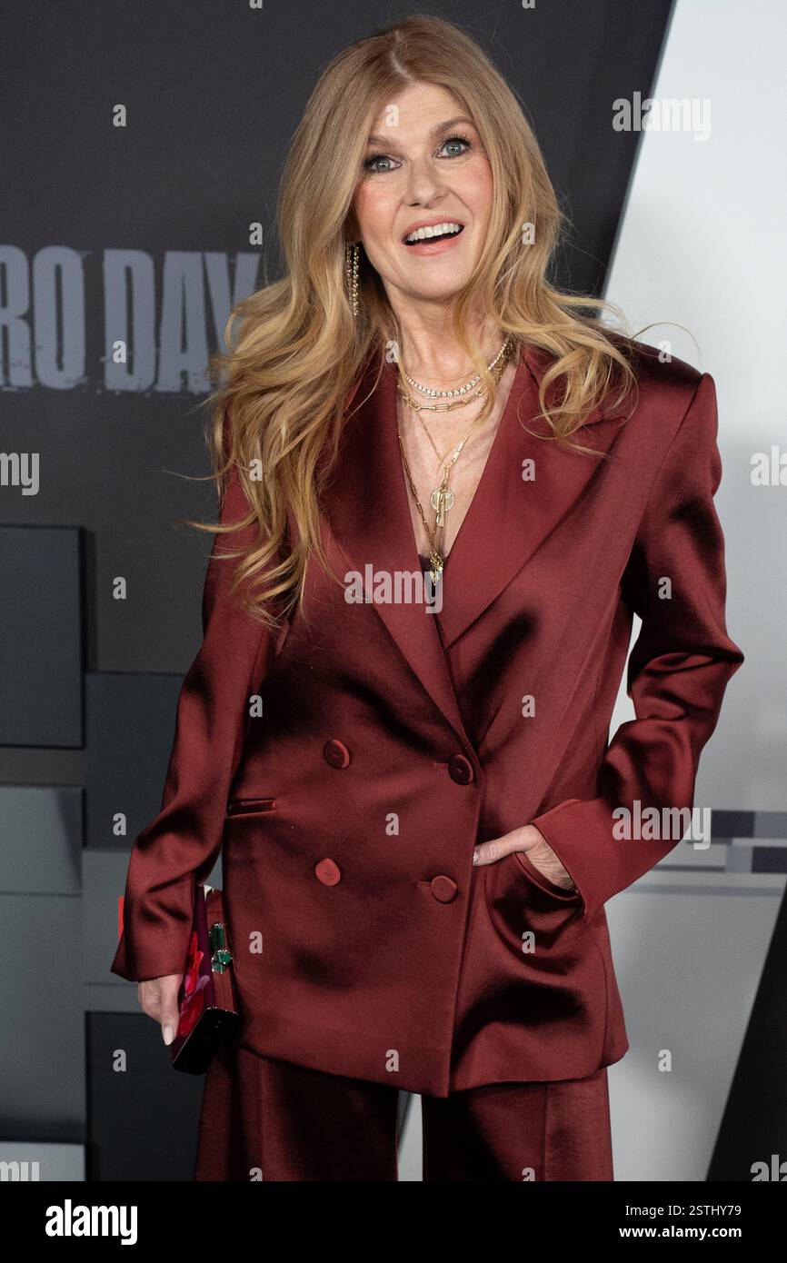 New York, United States. 18th Feb, 2025. Connie Britton attends Netflix ...