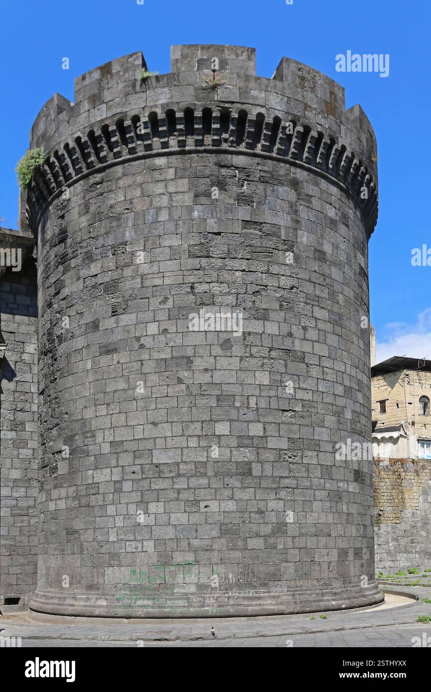 Porta Capuana Tower Stock Photo - Alamy