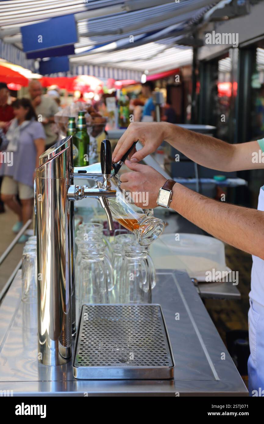 Beer drink pipe hi-res stock photography and images - Alamy