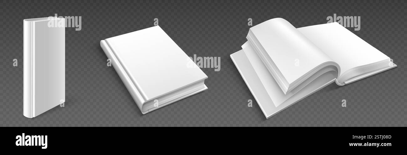 Magazine pages side view Stock Vector Images - Alamy