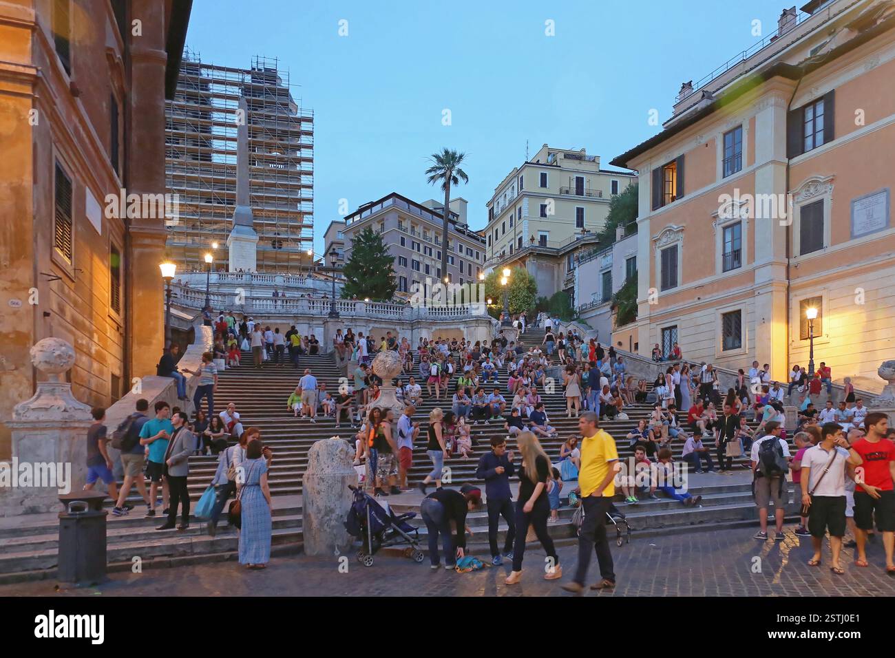 Spanish Steps Rome Stock Photo - Alamy