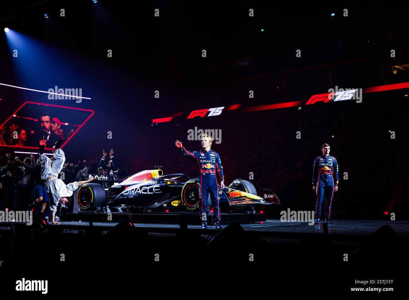 London, United Kingdom, February 18, 2025, Red Bull Racing RB21 livery ...