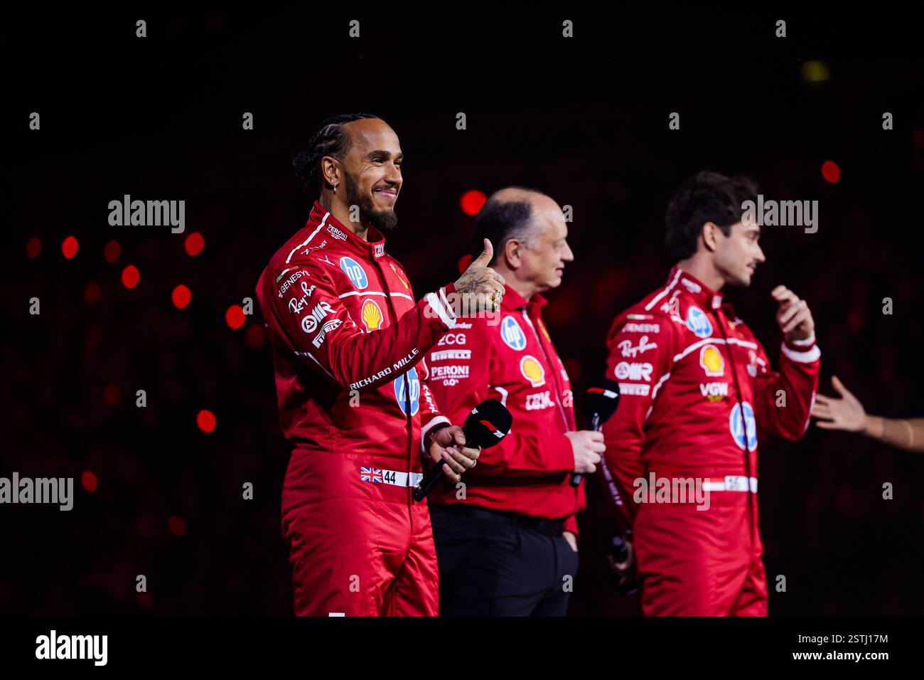 London, United Kingdom, February 18, 2025, Scuderia Ferrari SF-25 ...