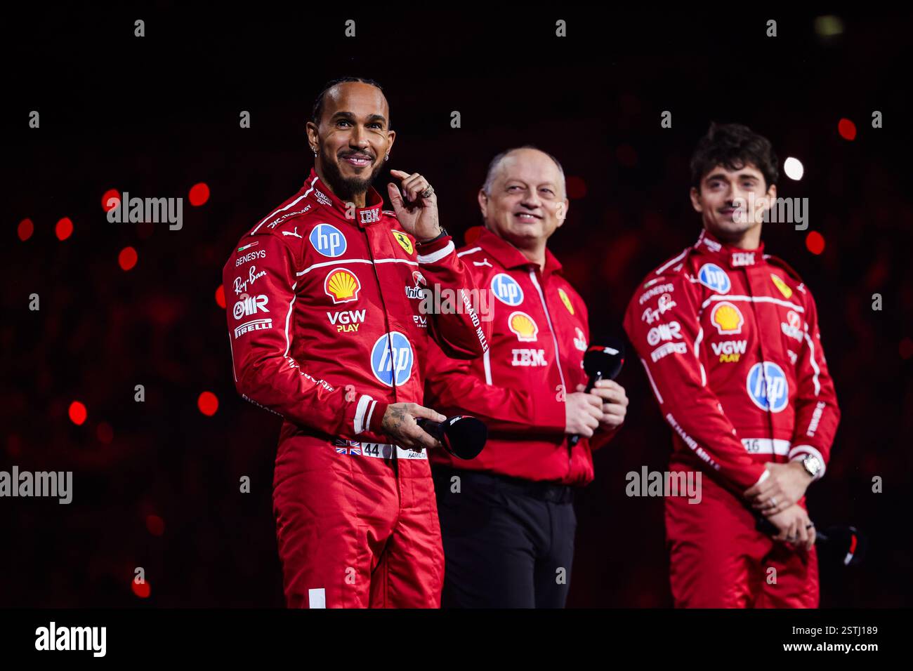 London, United Kingdom, February 18, 2025, Scuderia Ferrari SF-25 ...