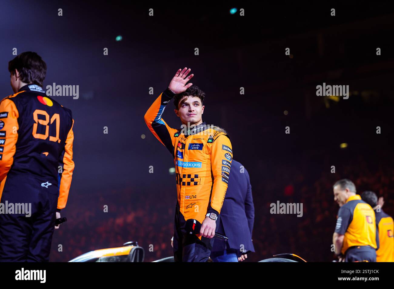 London, United Kingdom, February 18, 2025, NORRIS Lando (gbr), McLaren ...