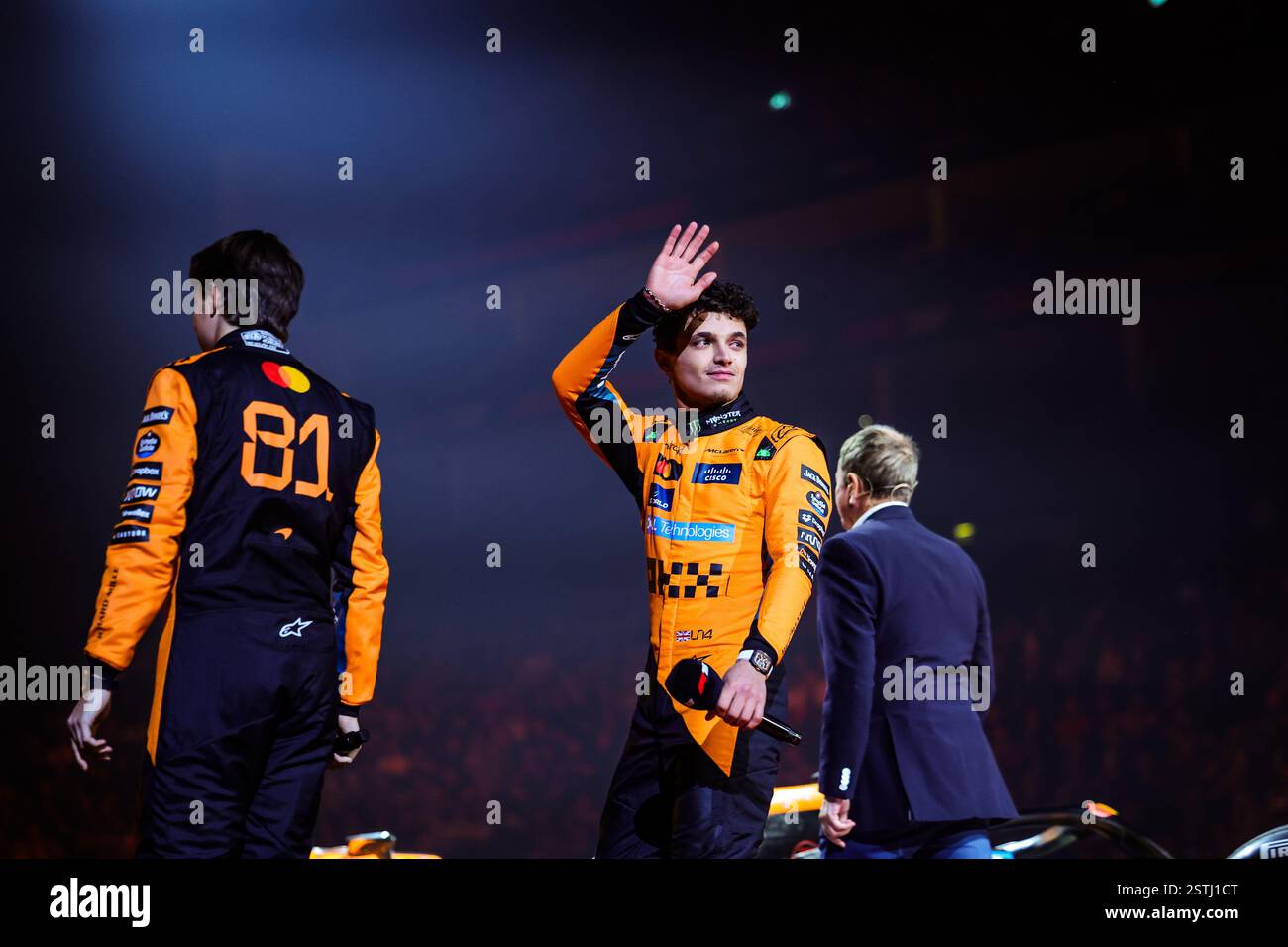 London, United Kingdom, February 18, 2025, NORRIS Lando (gbr), McLaren ...