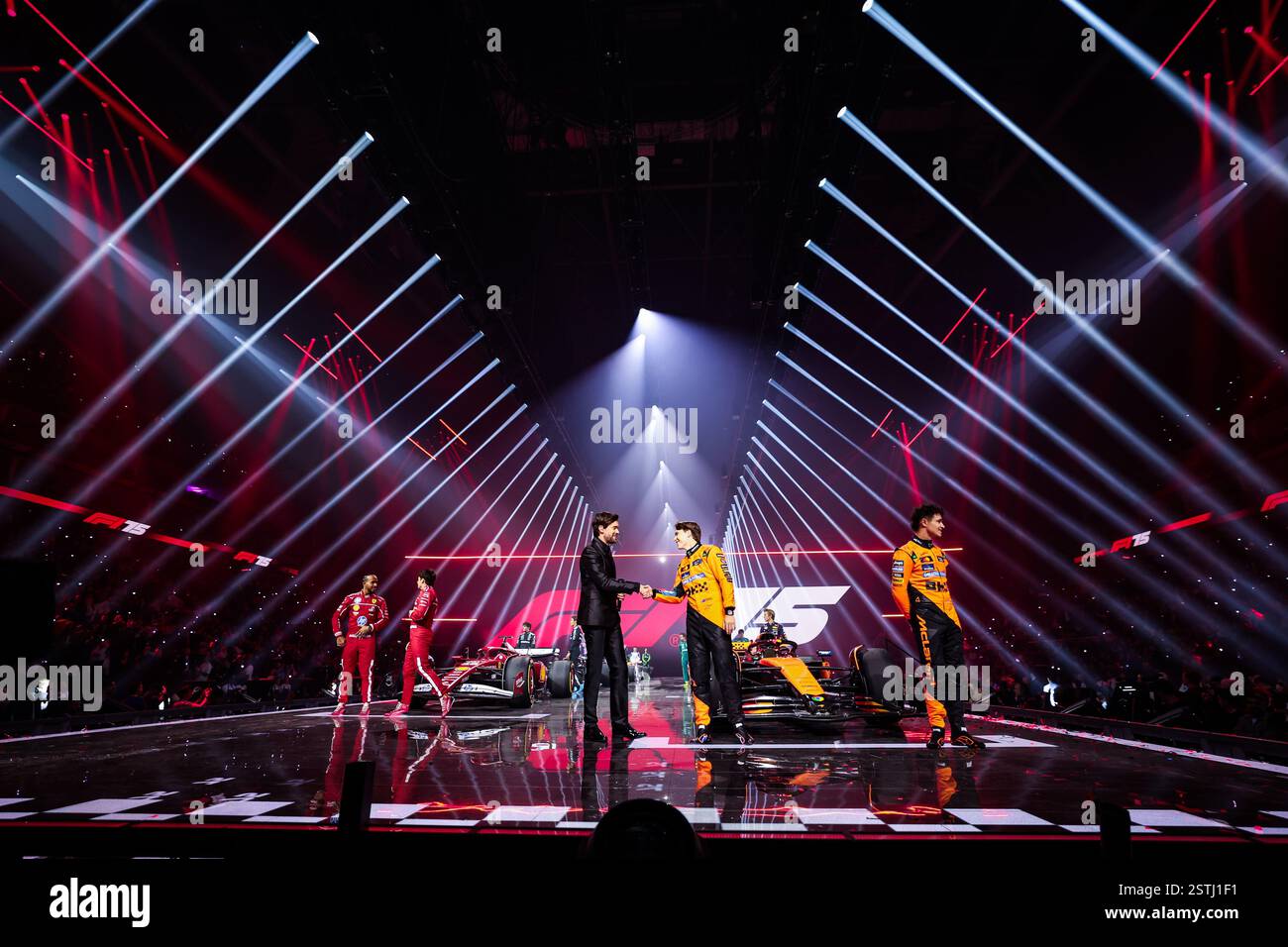 London, United Kingdom, February 18, 2025, Scuderia Ferrari SF-25 ...