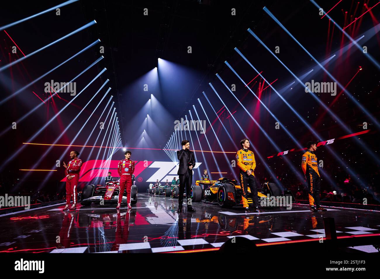 London, United Kingdom, February 18, 2025, Scuderia Ferrari SF-25 ...