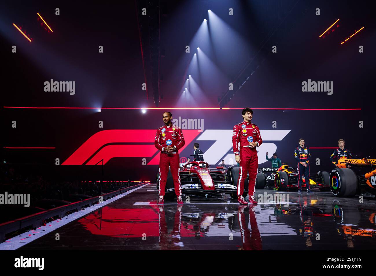 London, United Kingdom, February 18, 2025, Scuderia Ferrari SF-25 ...