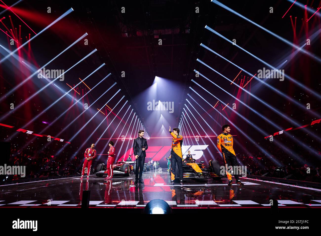 London, United Kingdom, February 18, 2025, Scuderia Ferrari SF-25 ...