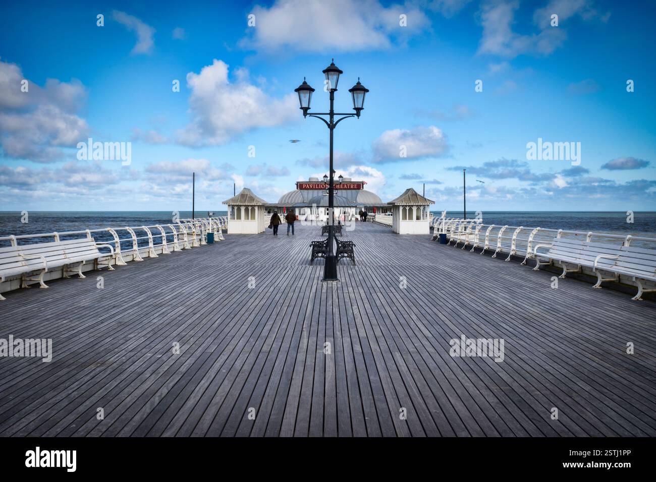 Cromer Pier, The Victorian pier at Cromer in Norfolk, built circa 1901 ...