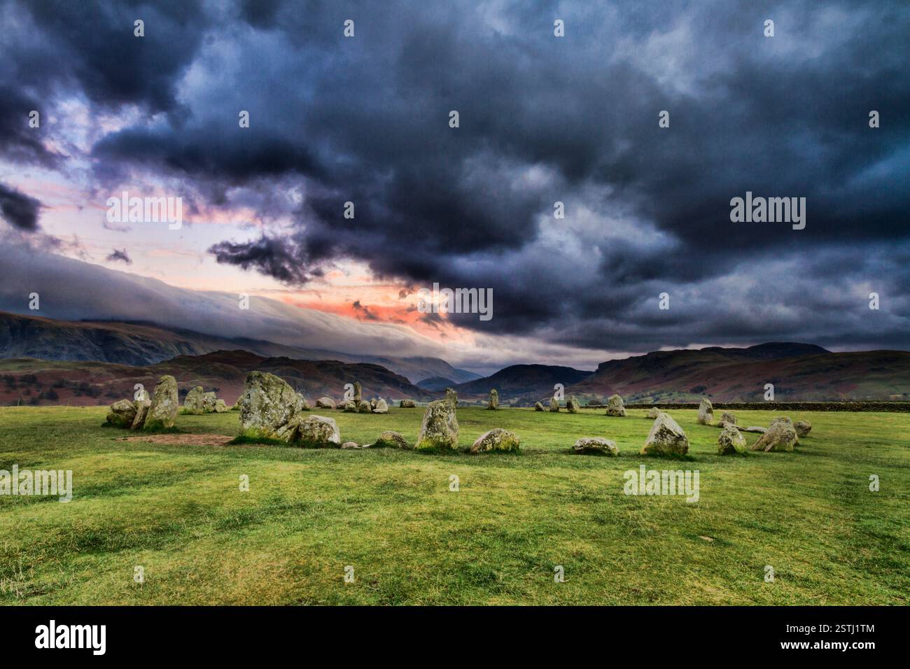 Castlerigg Stone Circle Stock Photo - Alamy