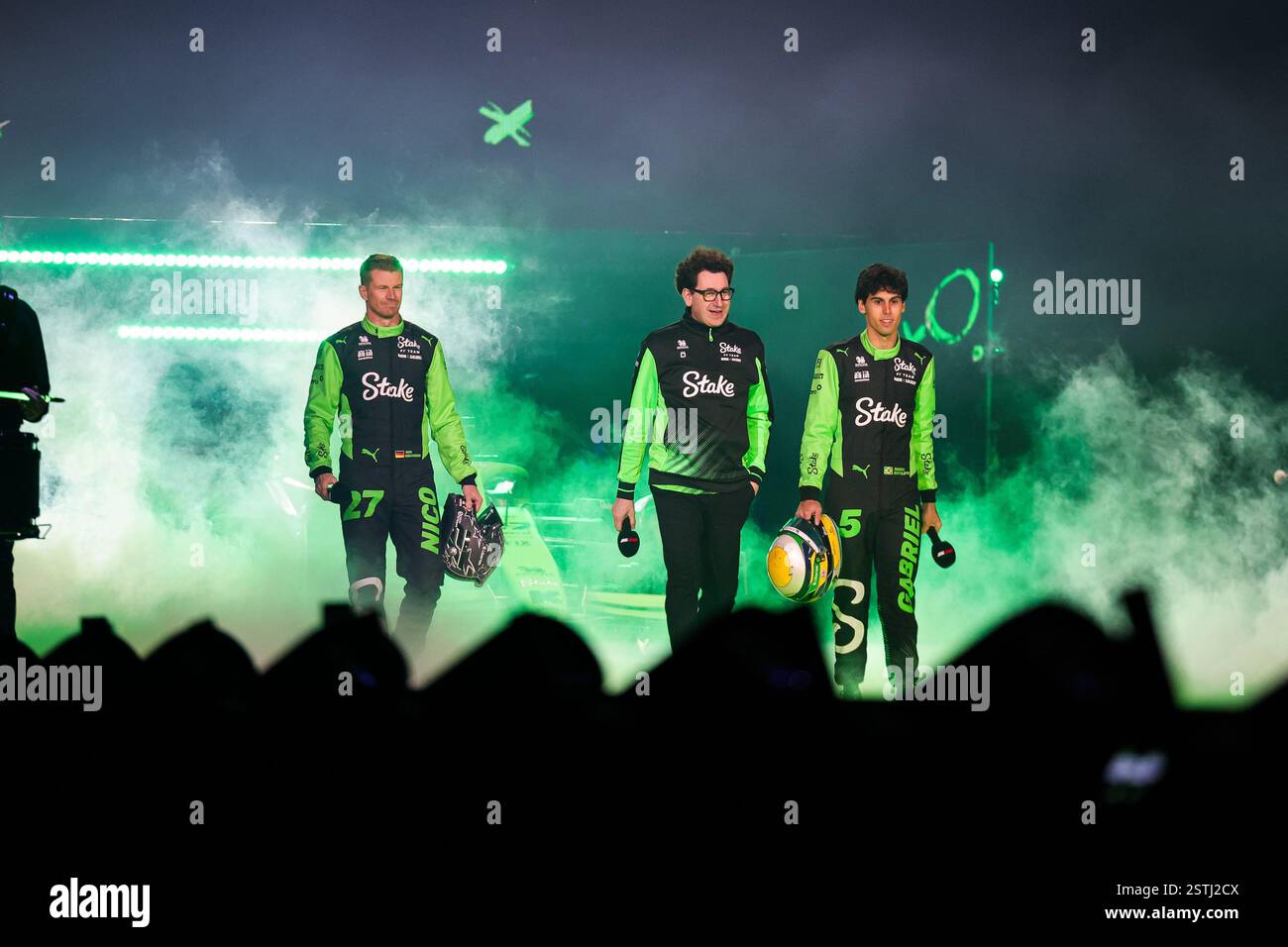 London, United Kingdom, February 18, 2025, Stake F1 Team Kick Sauber ...