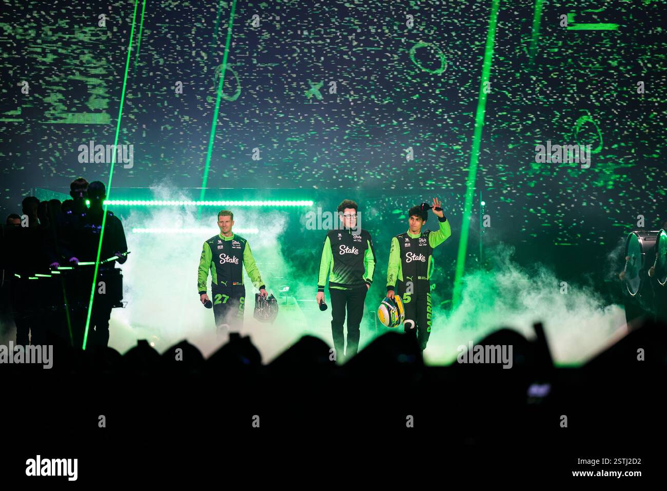 London, United Kingdom, February 18, 2025, Stake F1 Team Kick Sauber ...