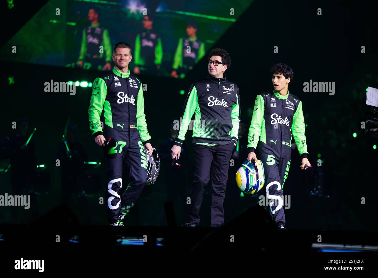 London, United Kingdom, February 18, 2025, Stake F1 Team Kick Sauber ...