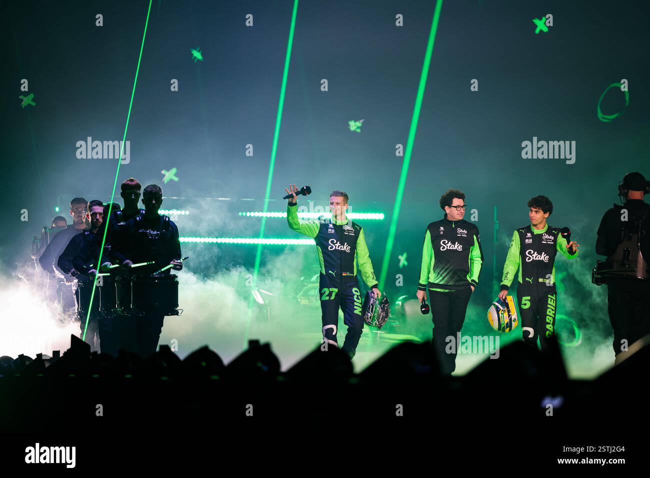 London, United Kingdom, February 18, 2025, Stake F1 Team Kick Sauber ...