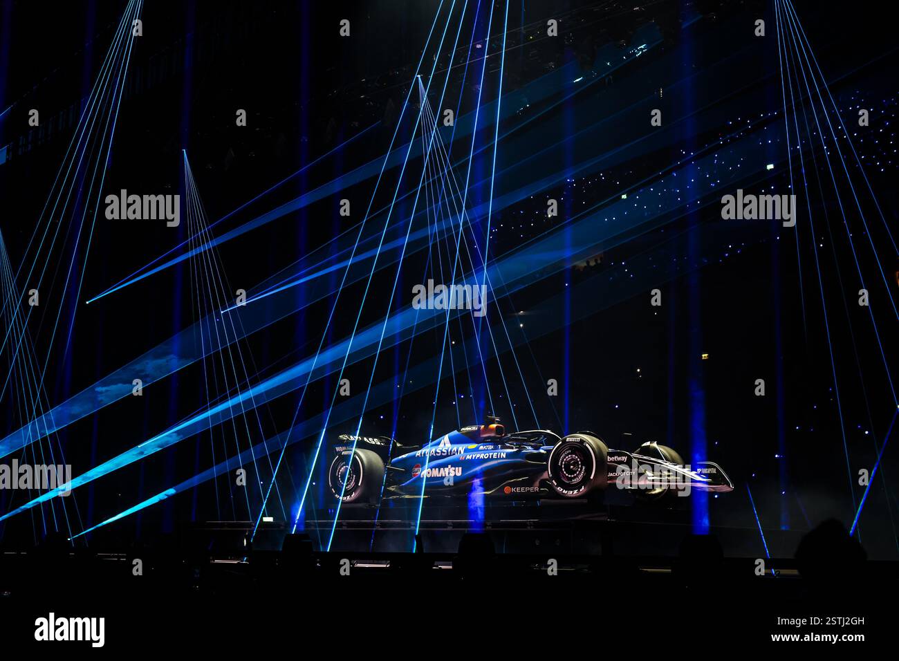 London, United Kingdom, February 18, 2025, Williams Racing FW46 livery reveal with SAINZ Carlos ...