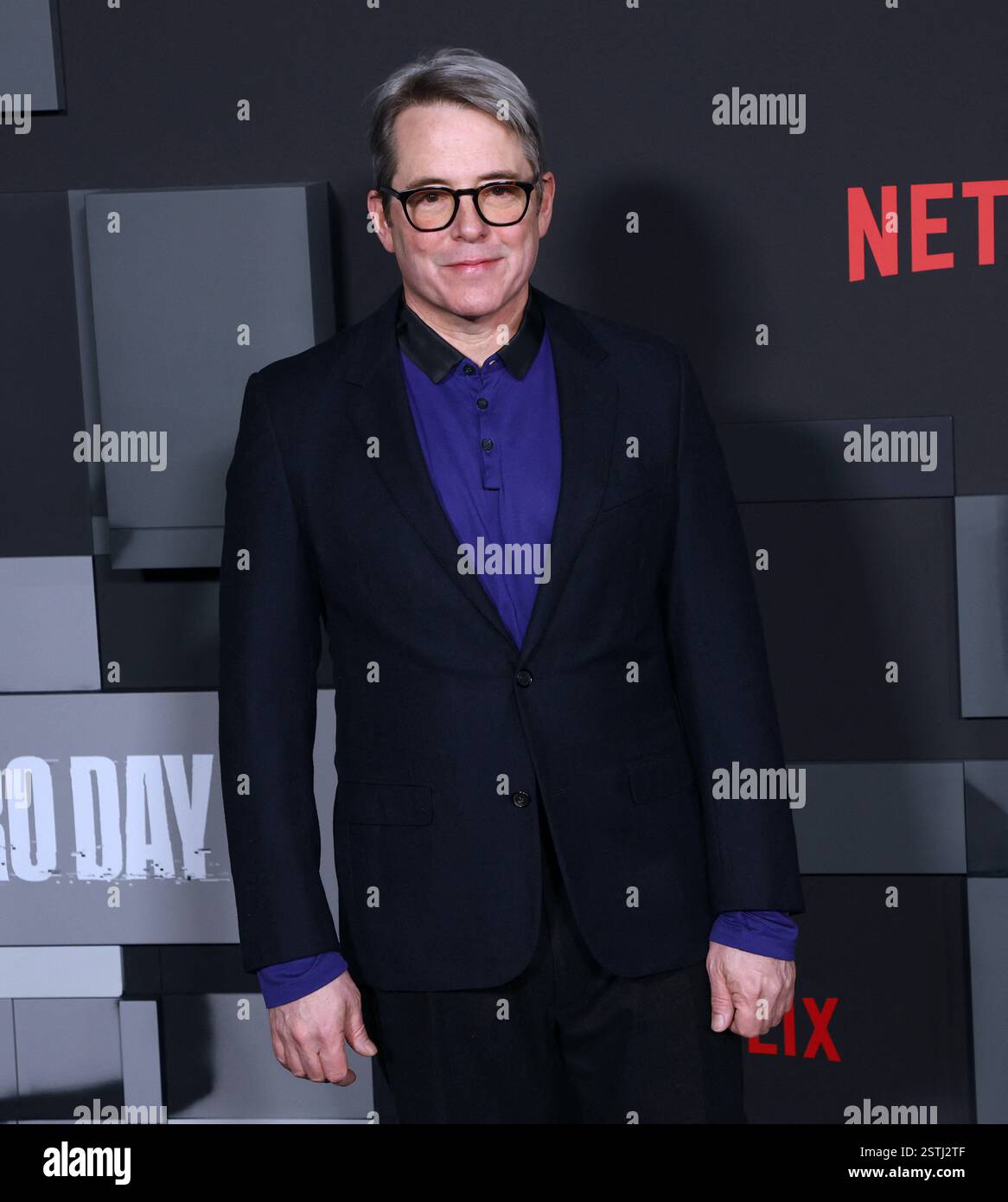 New York City, United States. 18th Feb, 2025. Matthew Broderick attends ...