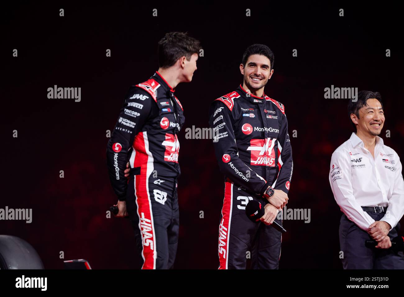 London, United Kingdom, February 18, 2025, Haas F1 Team VF-25 livery ...