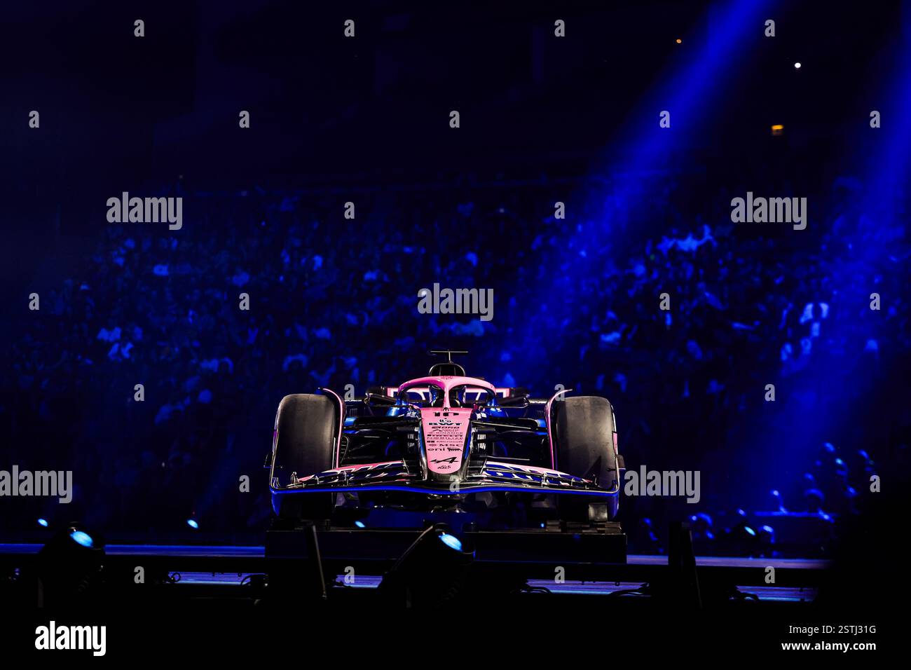 London, United Kingdom, February 18, 2025, Alpine F1 Team A525 livery ...