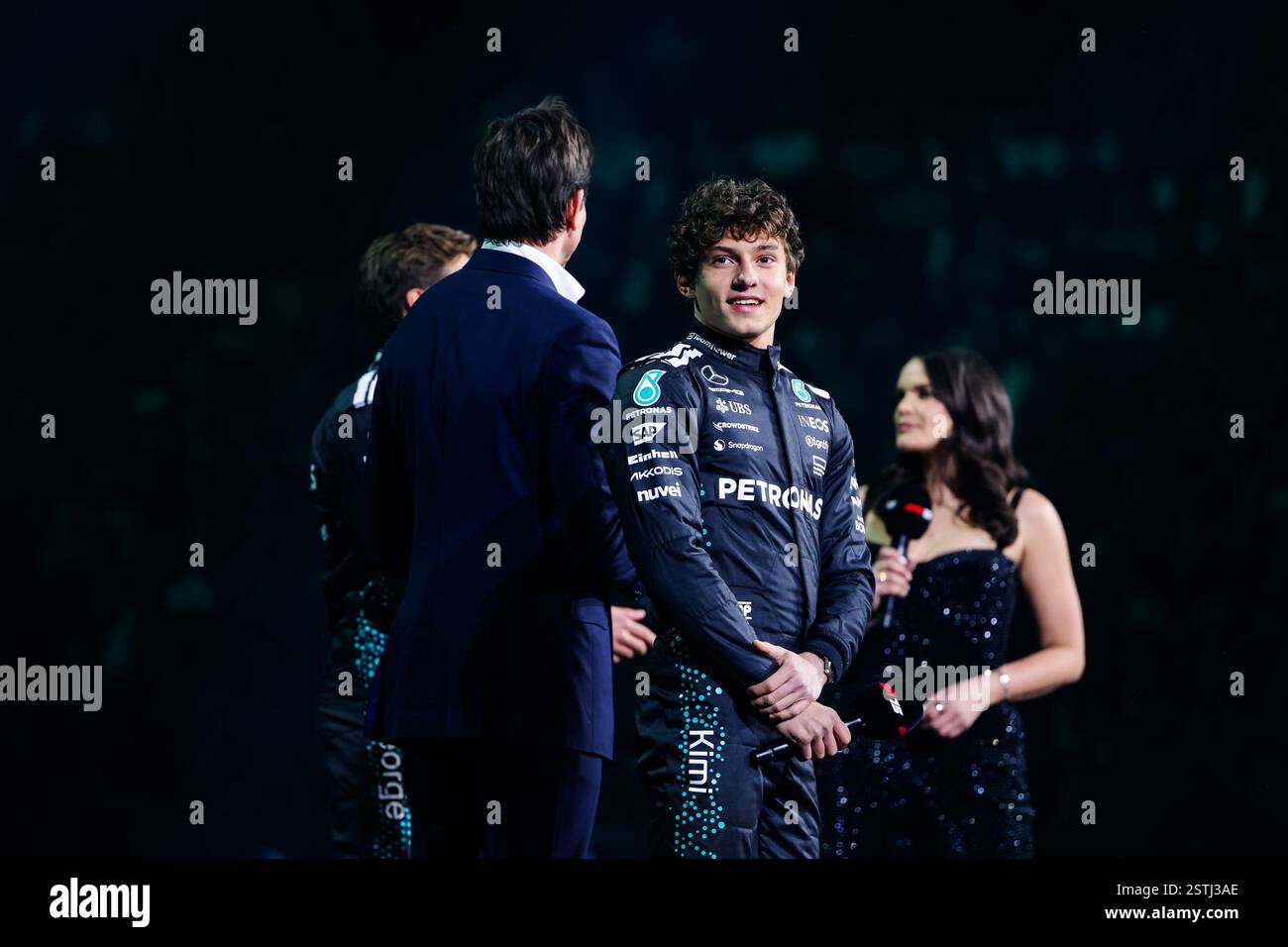 London, United Kingdom, February 18, 2025, KIMI ANTONELLI Andrea (ita ...