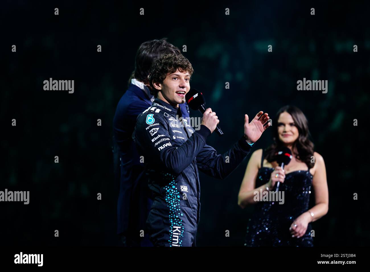 London, United Kingdom, February 18, 2025, KIMI ANTONELLI Andrea (ita ...