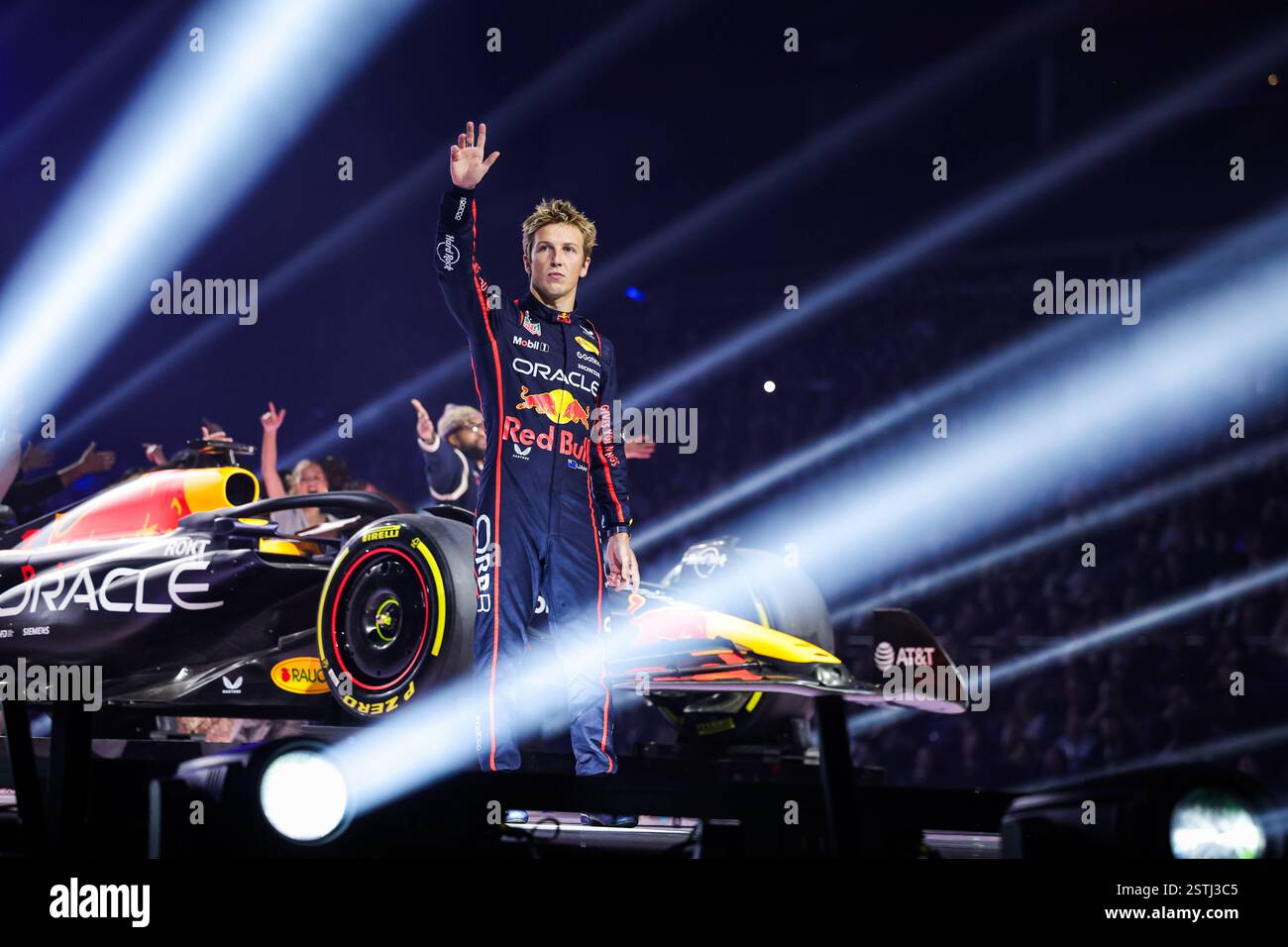London, United Kingdom, February 18, 2025, LAWSON Liam (nzl), Red Bull ...