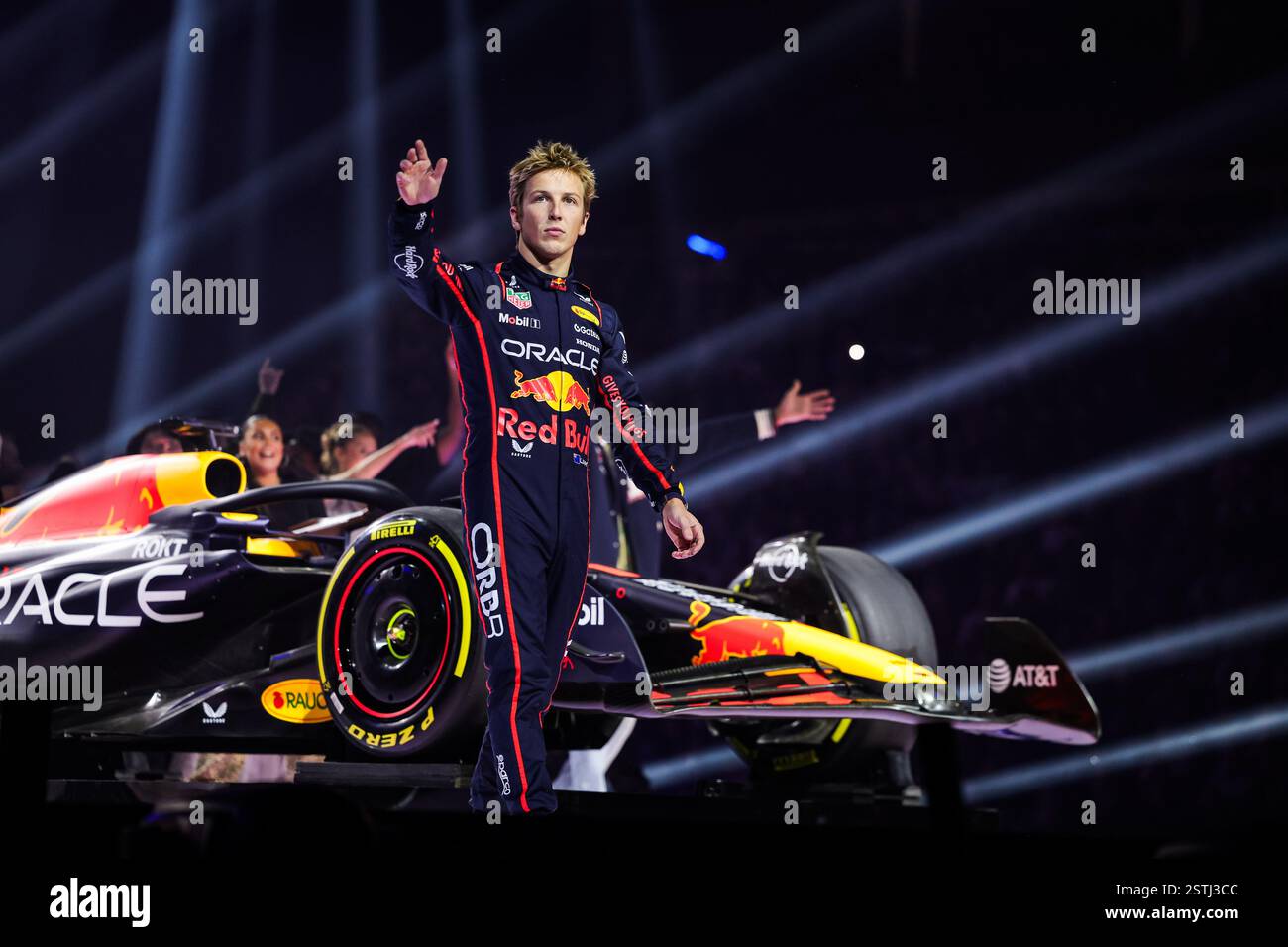 London, United Kingdom, February 18, 2025, LAWSON Liam (nzl), Red Bull ...