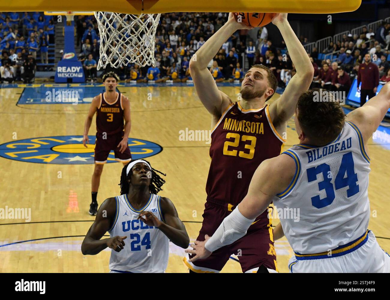 LOS ANGELES, CA - FEBRUARY 18: Minnesota Golden Gophers forward Parker ...
