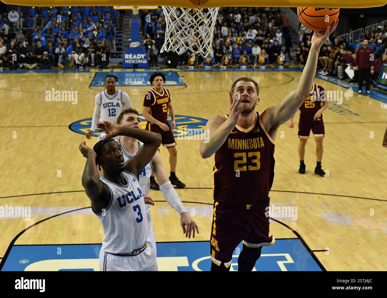 LOS ANGELES, CA - FEBRUARY 18: Minnesota Golden Gophers forward Parker ...