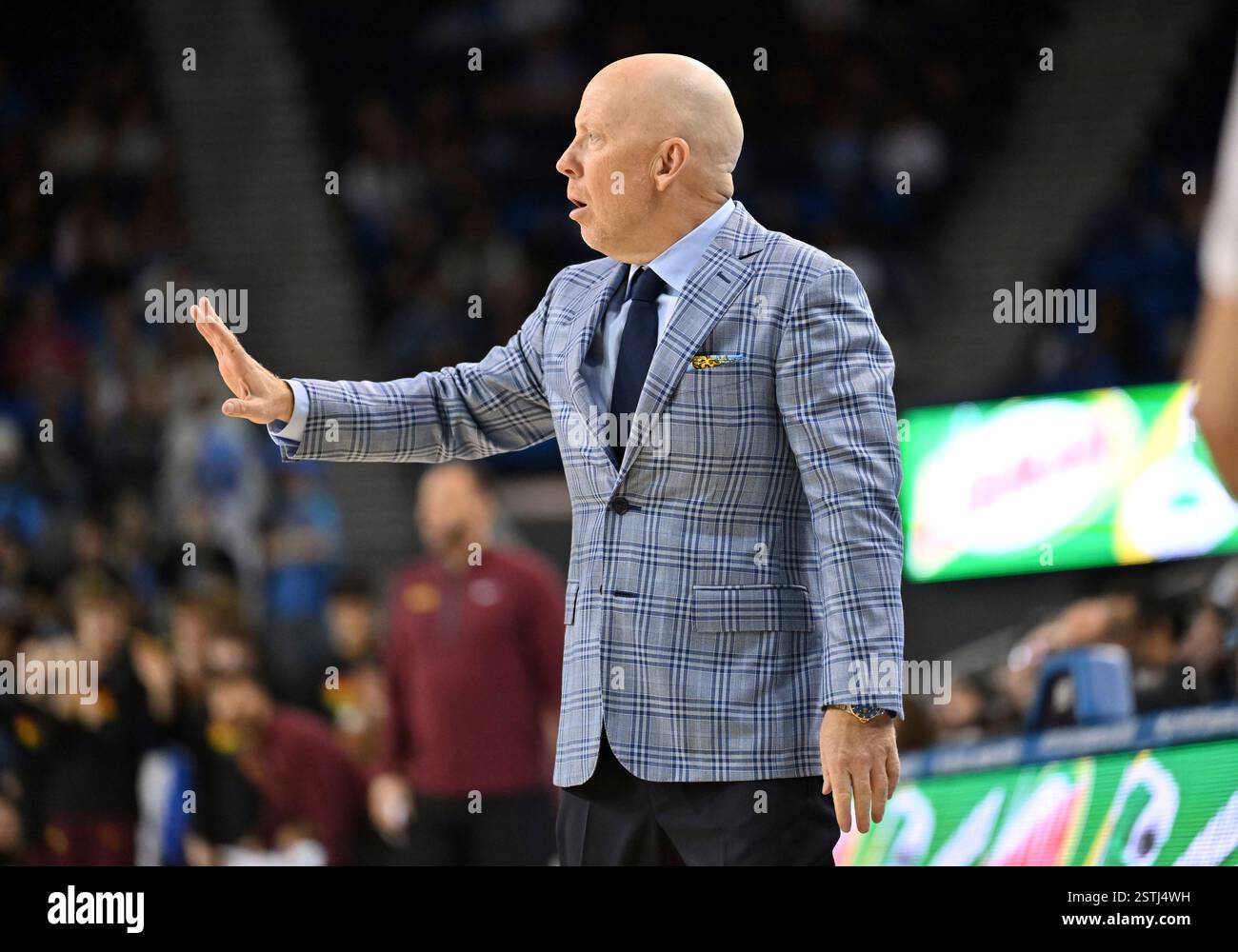 LOS ANGELES, CA - FEBRUARY 18: UCLA Bruins head coach Mick Cronin ...