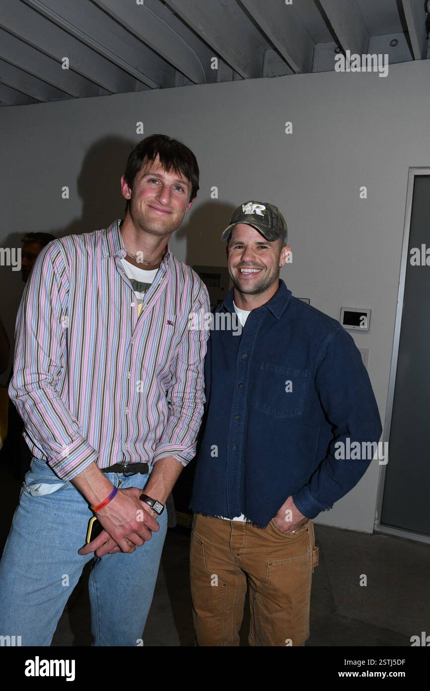 Los Angeles, California, USA 18th February 2025 (L-R) Noah Ruttenberg ...