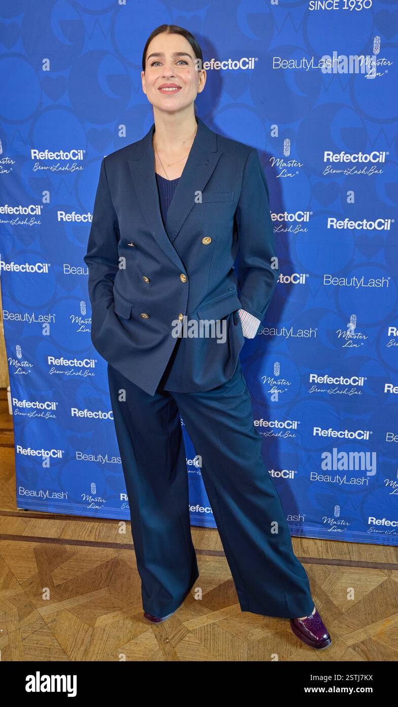 Vienna, Austria. 18th Feb, 2025. GW Cosmetics launch event ...