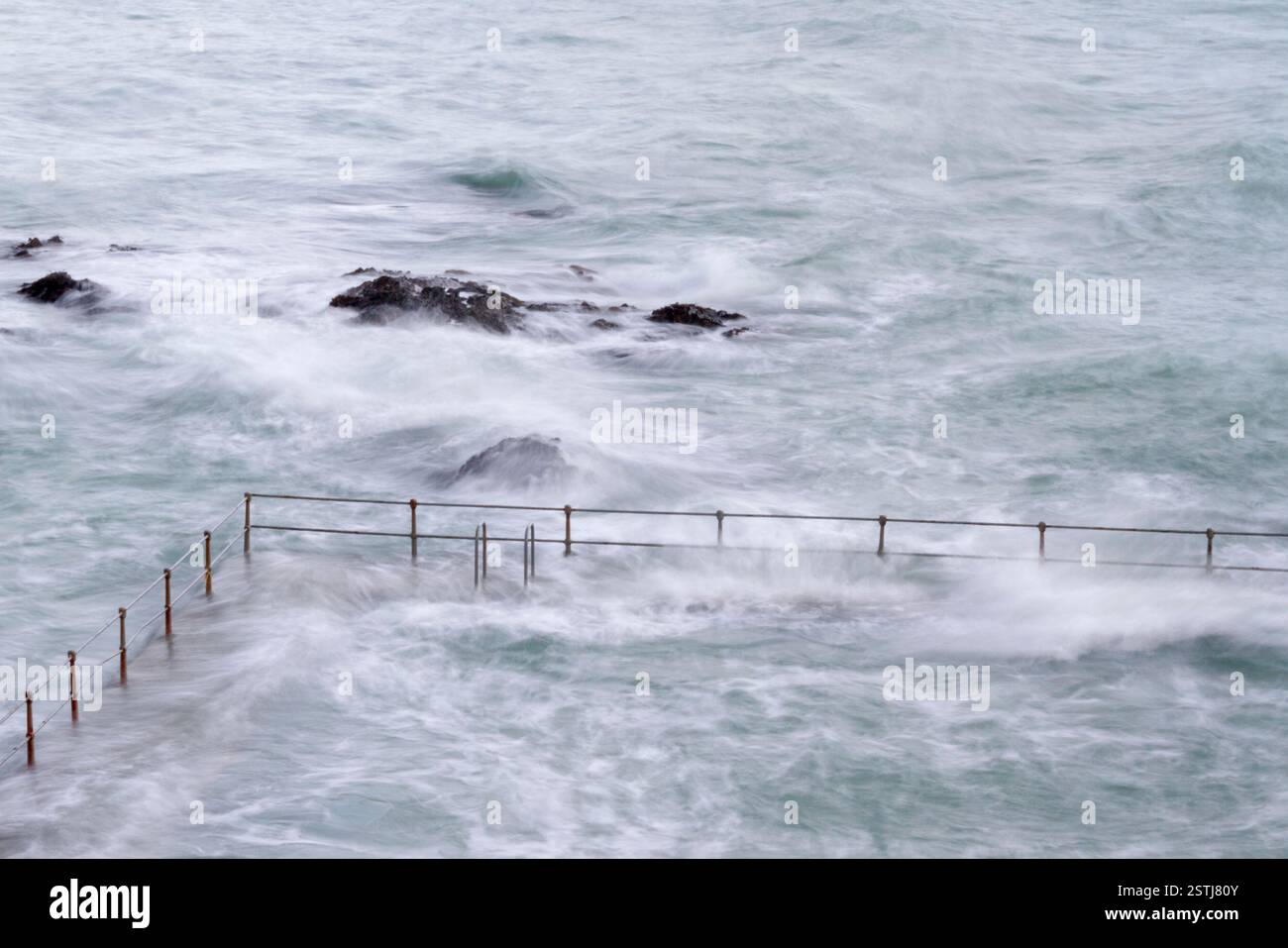 Natural Pool in Guernsey, Channel Islands Stock Photo - Alamy