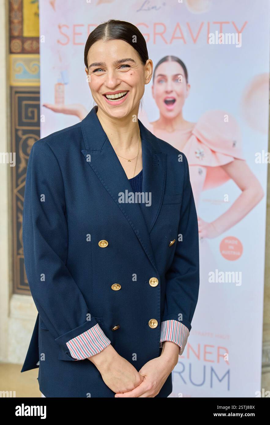 Vienna, Austria. 18th Feb, 2025. GW Cosmetics launch event ...