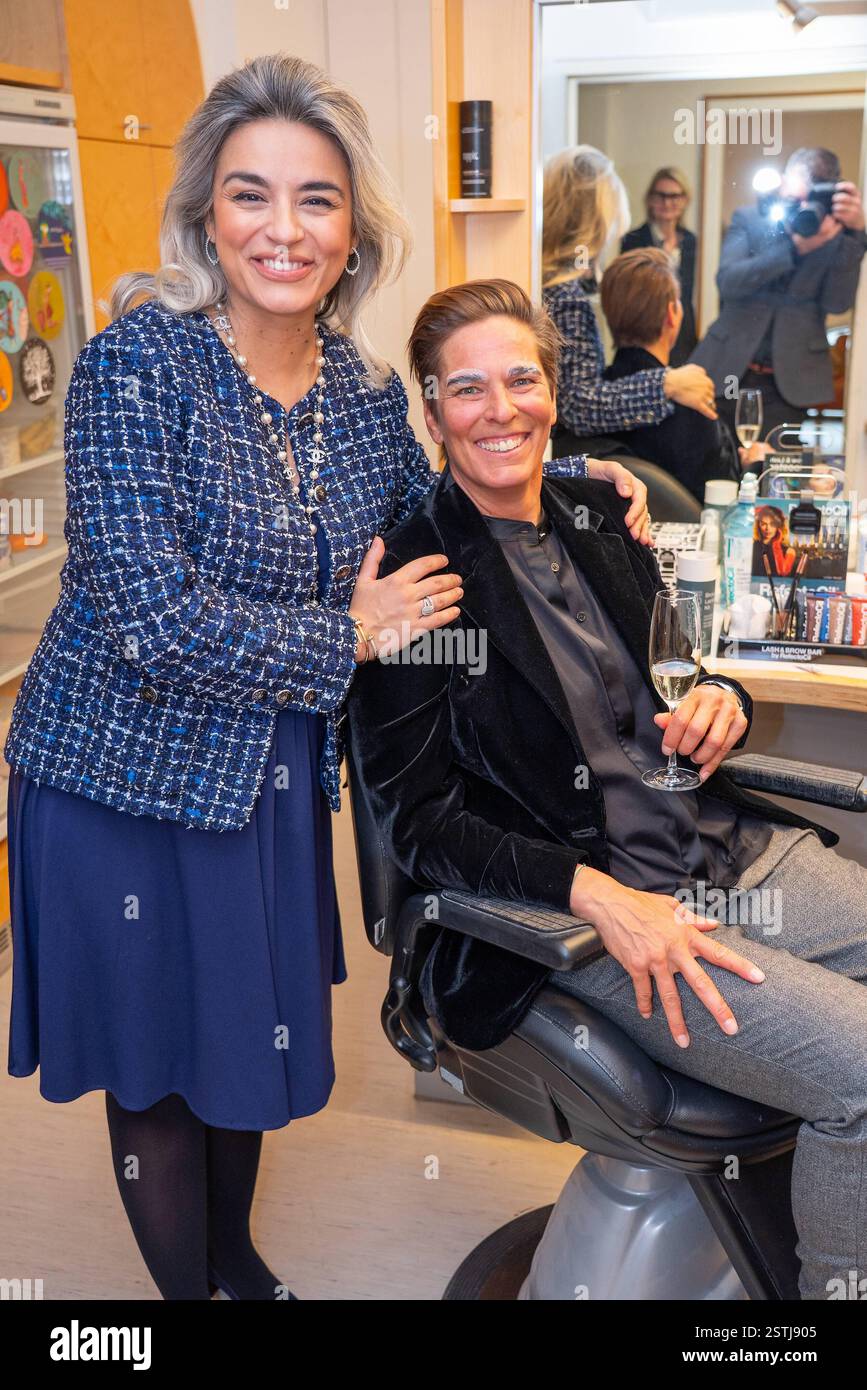 Vienna, Austria. 18th Feb, 2025. GW Cosmetics launch event ...