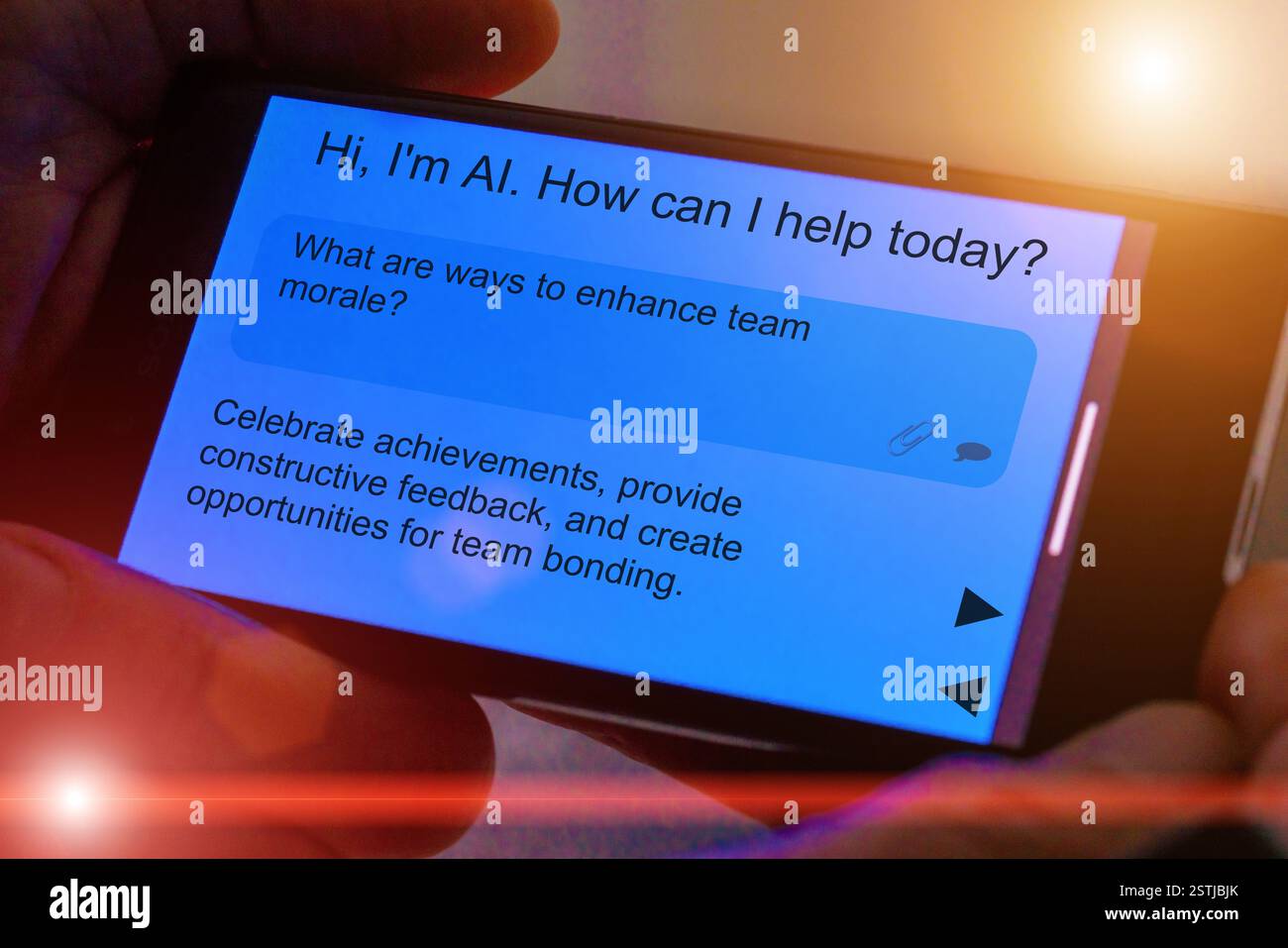 What are ways to enhance team morale? Questions for artificial ...