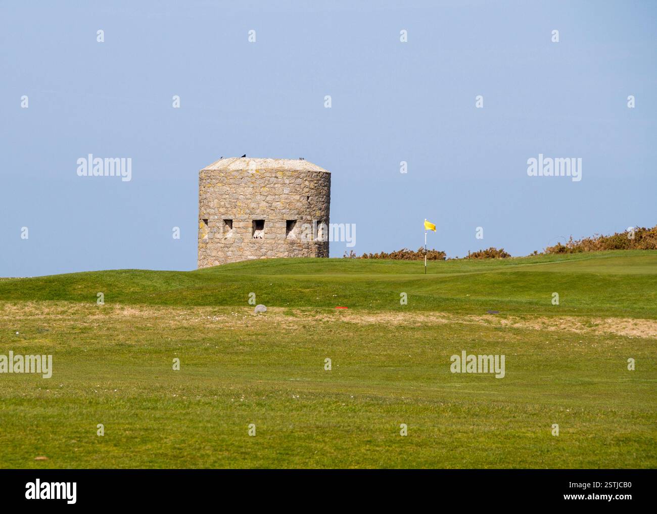 The British built 15 Guernsey loophole towers at various points along ...