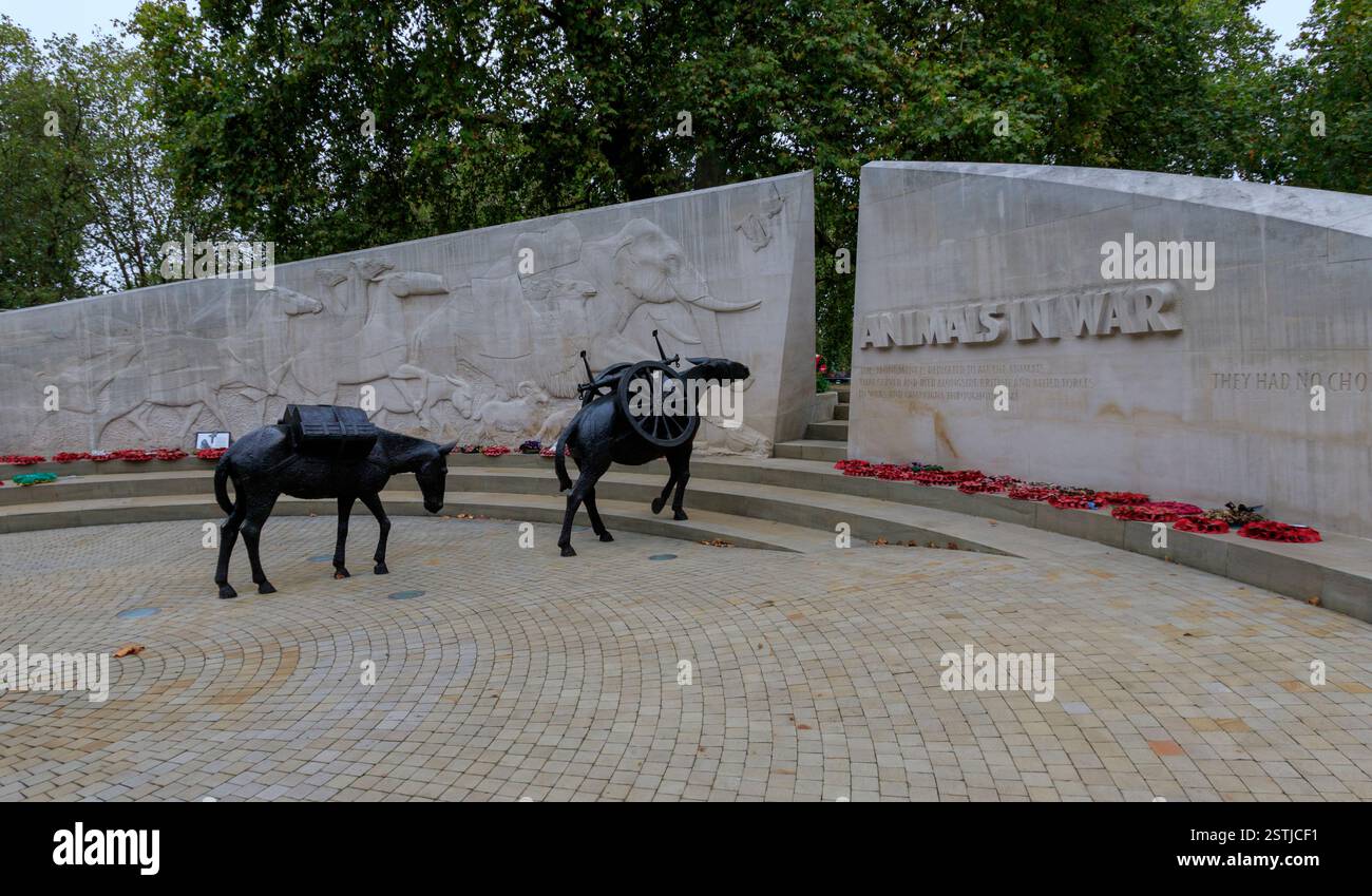 Animals in War memorial Stock Photo - Alamy