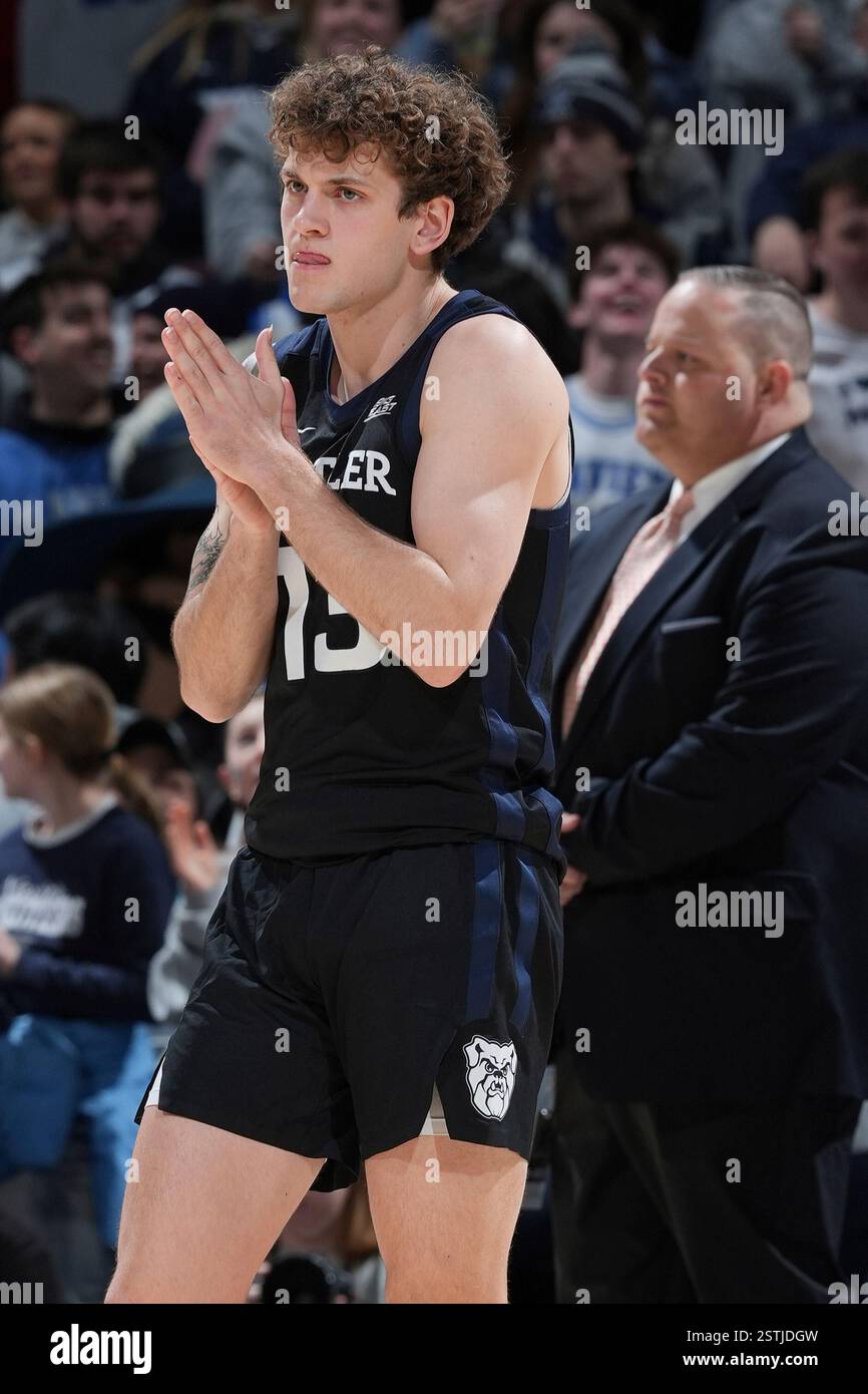 CINCINNATI, OH - FEBRUARY 18: Butler Bulldogs guard Finley Bizjack (13 ...