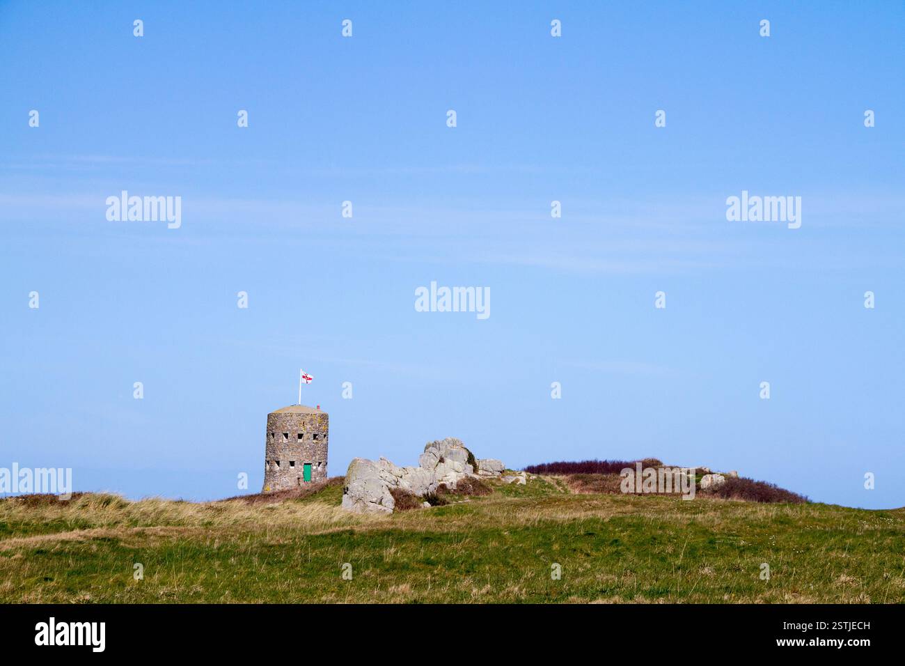 Loophole towers at various points along the coast of guernsey hi-res ...