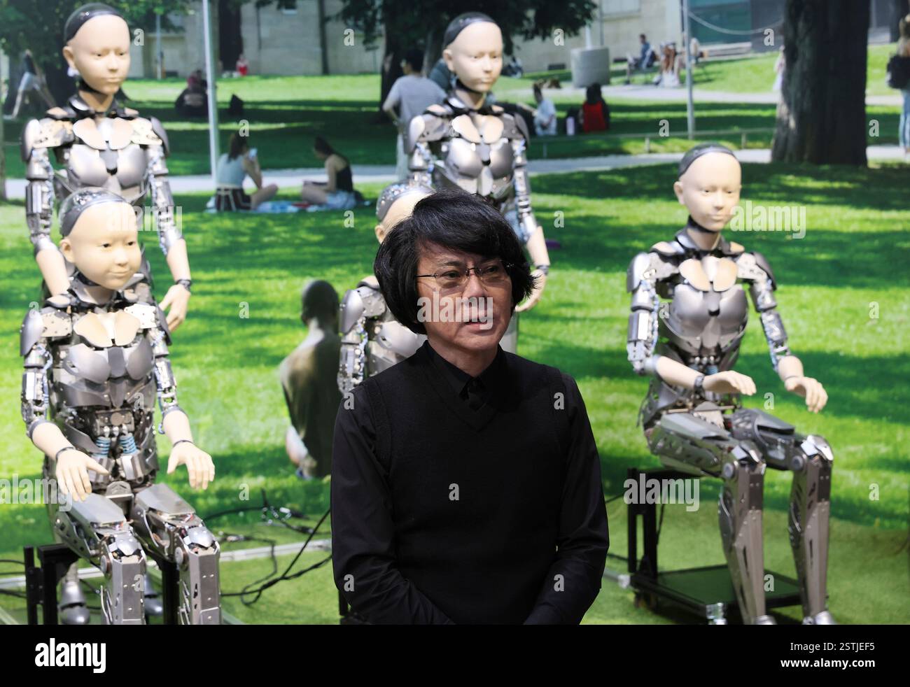 A pavilion produced by Hiroshi Ishiguro, Japanese roboticist and ...