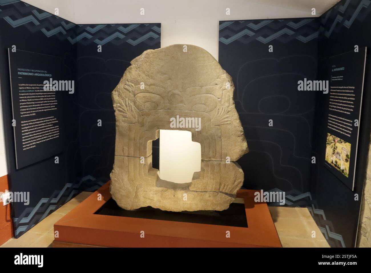 Non Exclusive: General view of the Portal of the Underworld known as ...