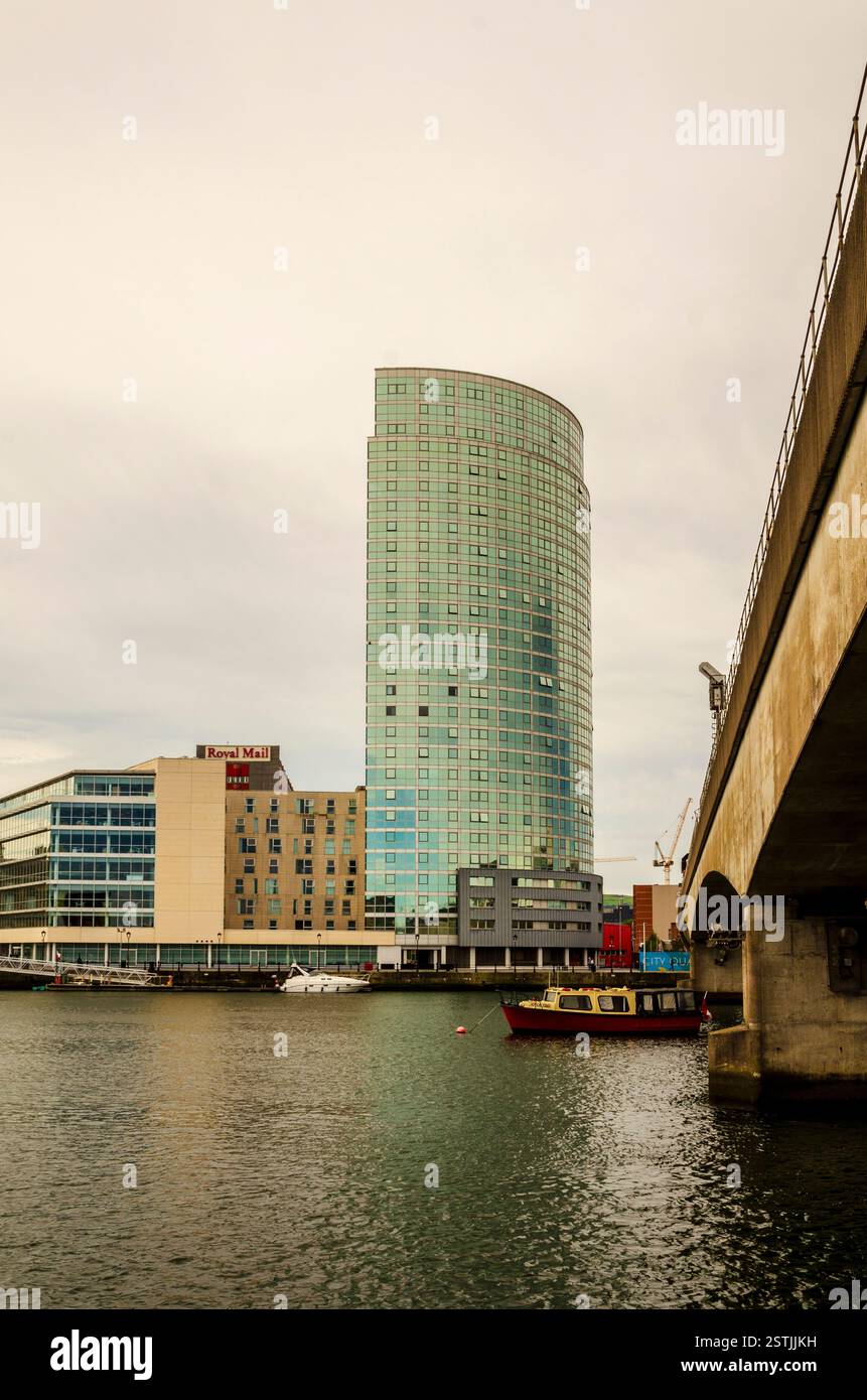 Belfast Co. Antrim Northern Ireland September 14 2019 - Obel tower ...